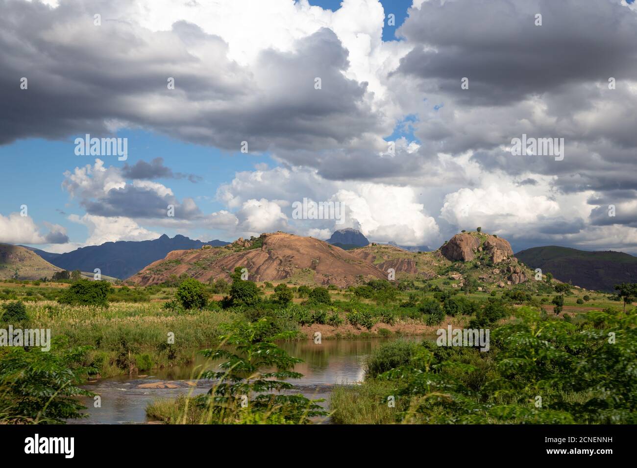 Landscape shot of the island of Madagascar Stock Photo - Alamy