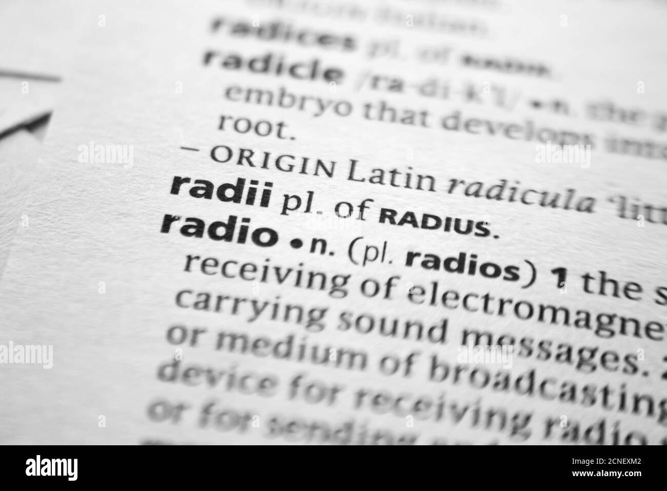 White radii hi-res stock photography and images - Alamy