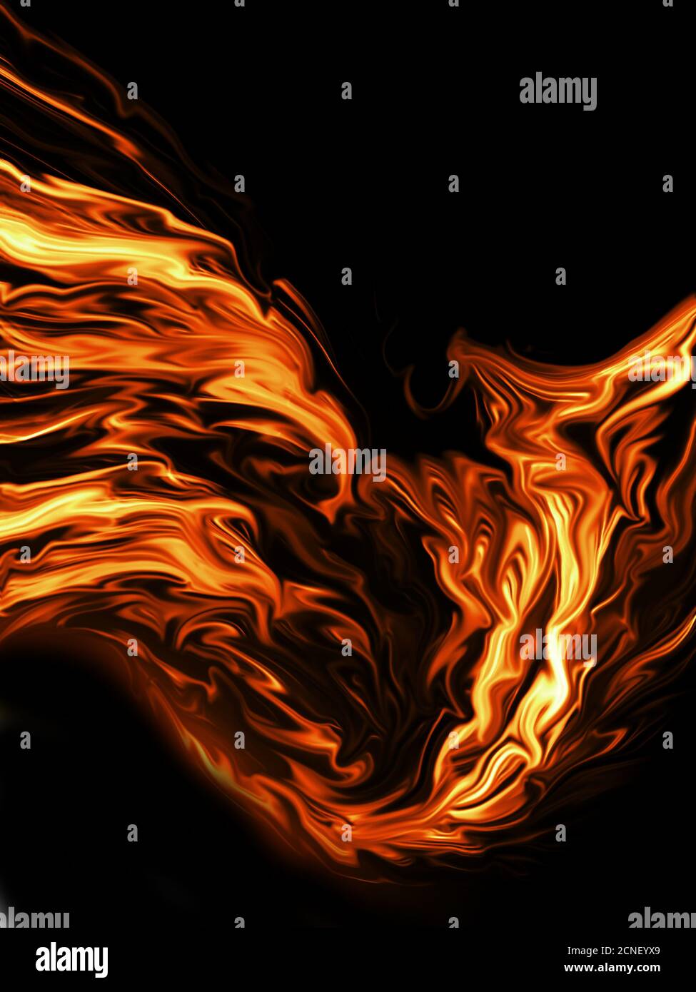 stream of fire Stock Photo - Alamy