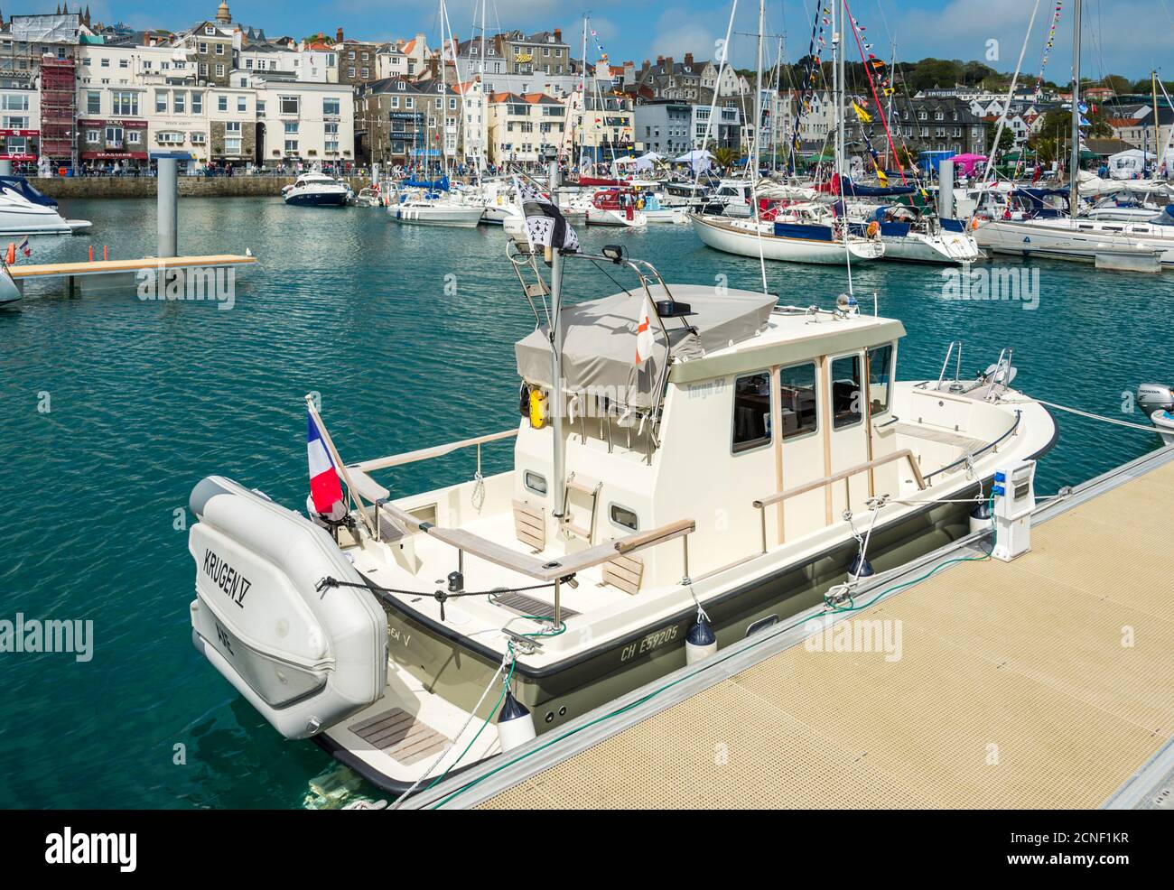 St peter port is the capital of guernsey hi-res stock photography and ...