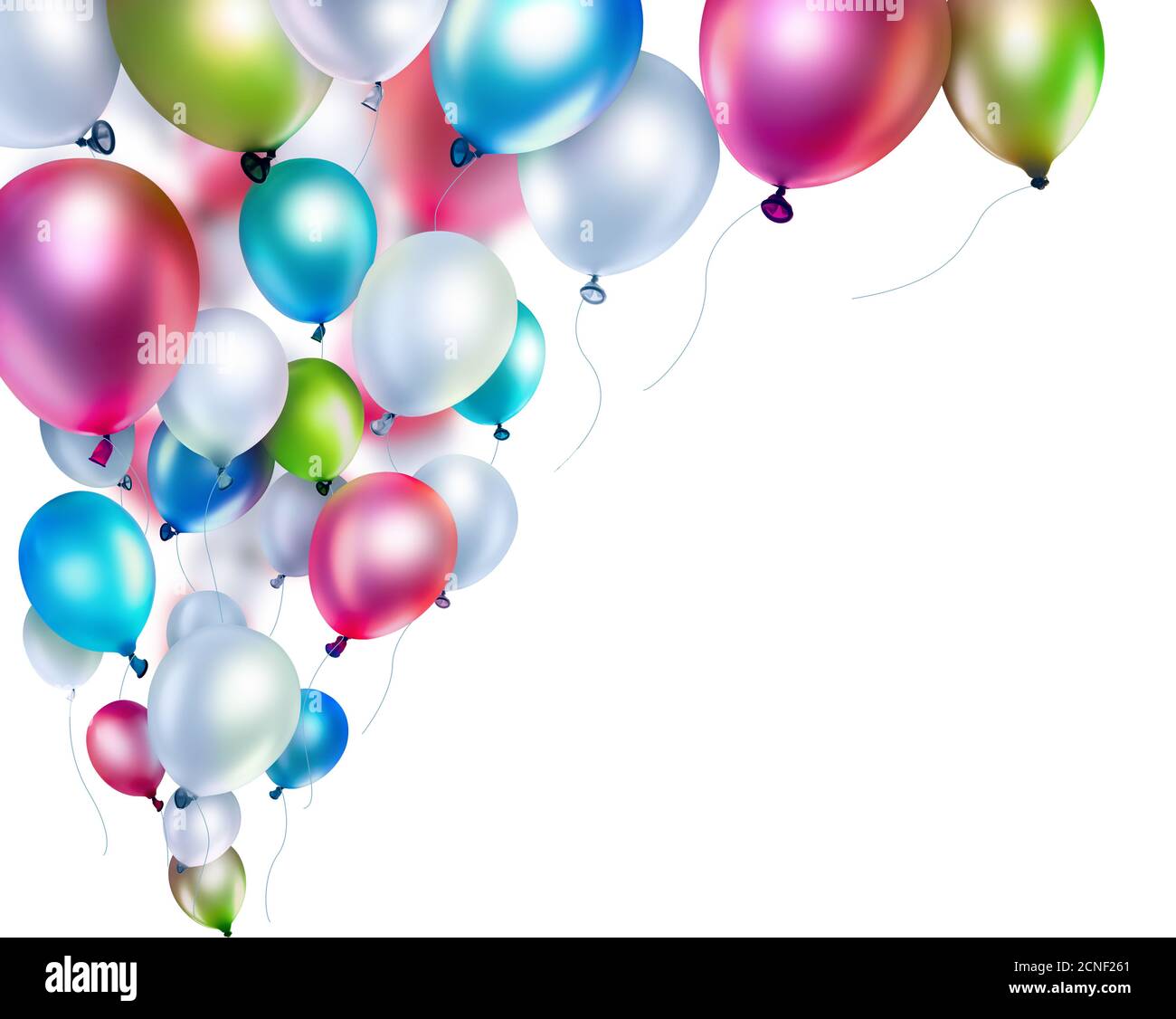 Colorful balloons hi-res stock photography and images - Alamy