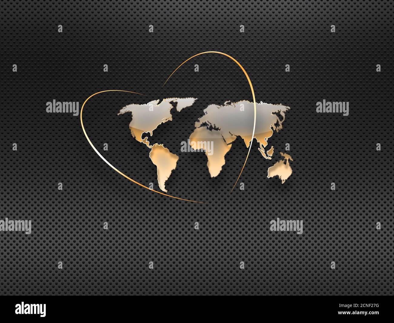glass world map Stock Photo - Alamy