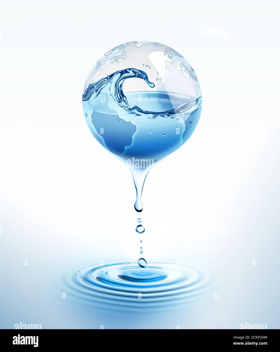World water day white hi-res stock photography and images - Alamy