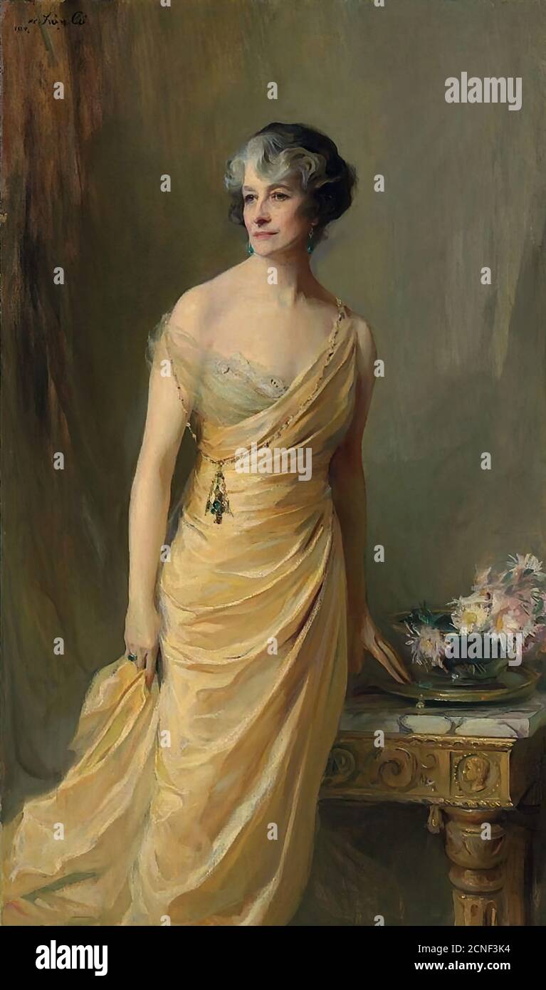 Laszló FüLöp Elek - Lady Ludlow Née Alice Sedgwick Mankiewicz ...