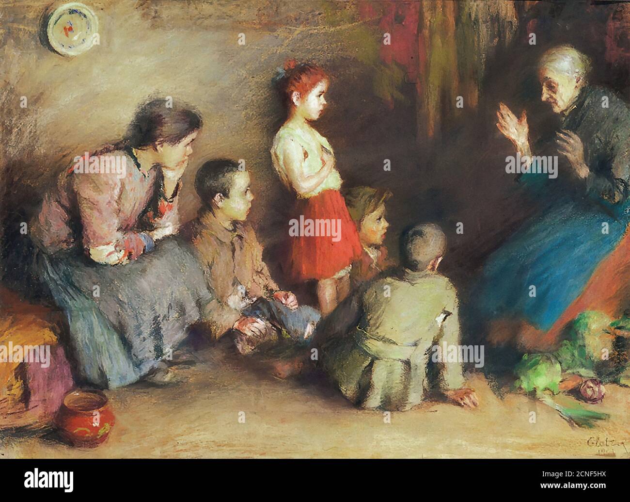 Fairy painting 19th century hi-res stock photography and images - Alamy