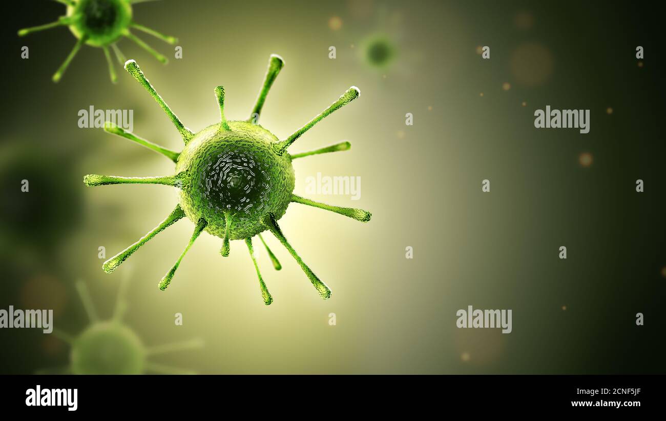 Virus molecule hi-res stock photography and images - Alamy