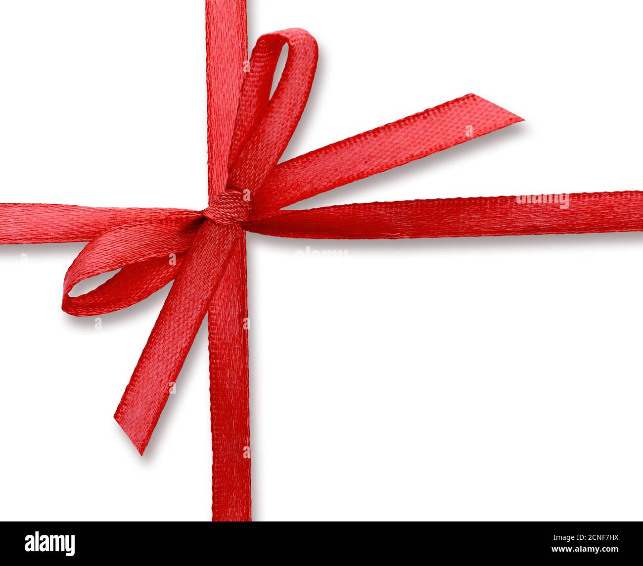 Red ribbon knot hi-res stock photography and images - Alamy