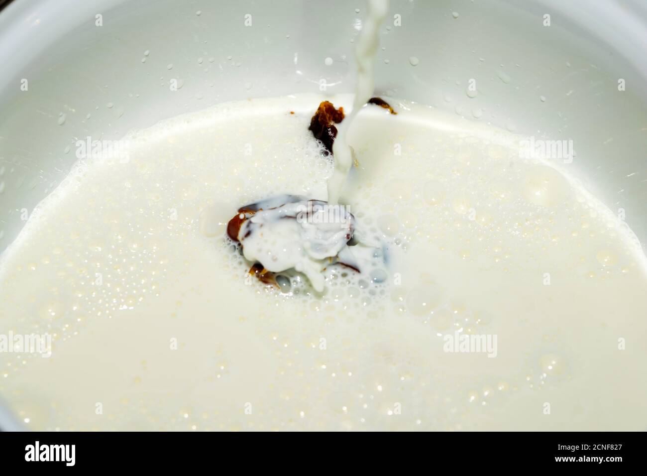 Hushaf - date milk, a traditional dish of Ramadan, cooking, ingredients ...