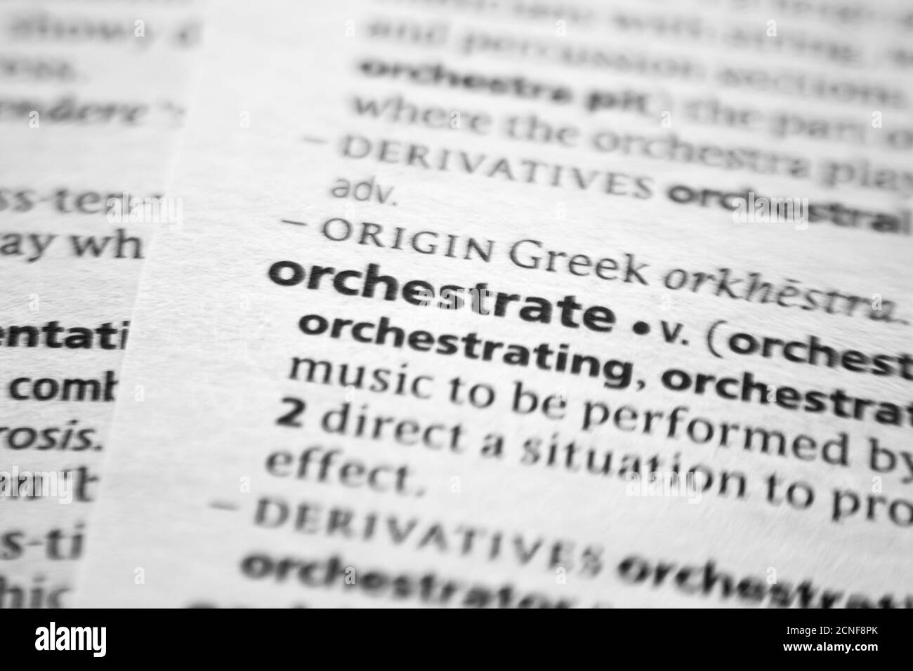 Orchestrate hi-res stock photography and images - Alamy