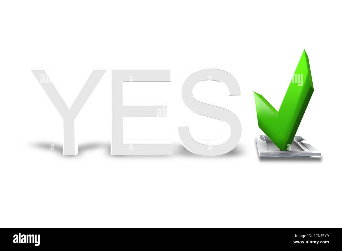 Yes confirmation hi-res stock photography and images - Alamy