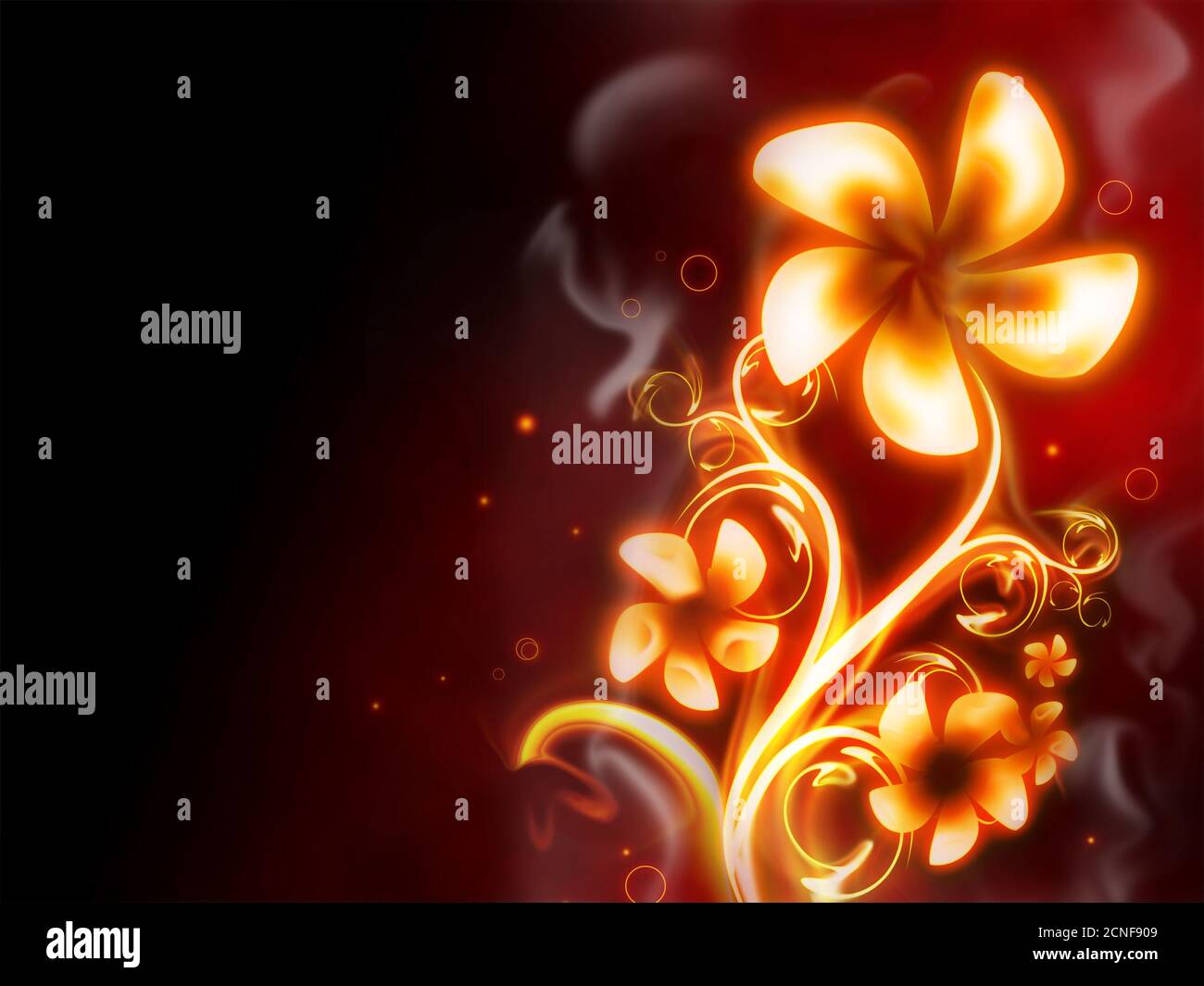 Fire flower hi-res stock photography and images - Alamy