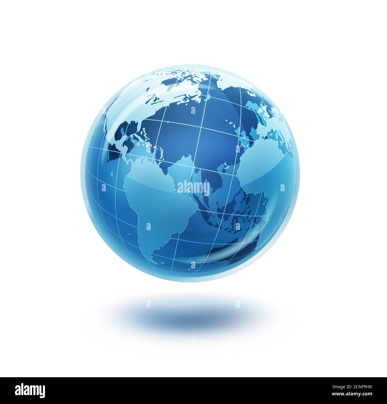 blue glass world Stock Photo - Alamy