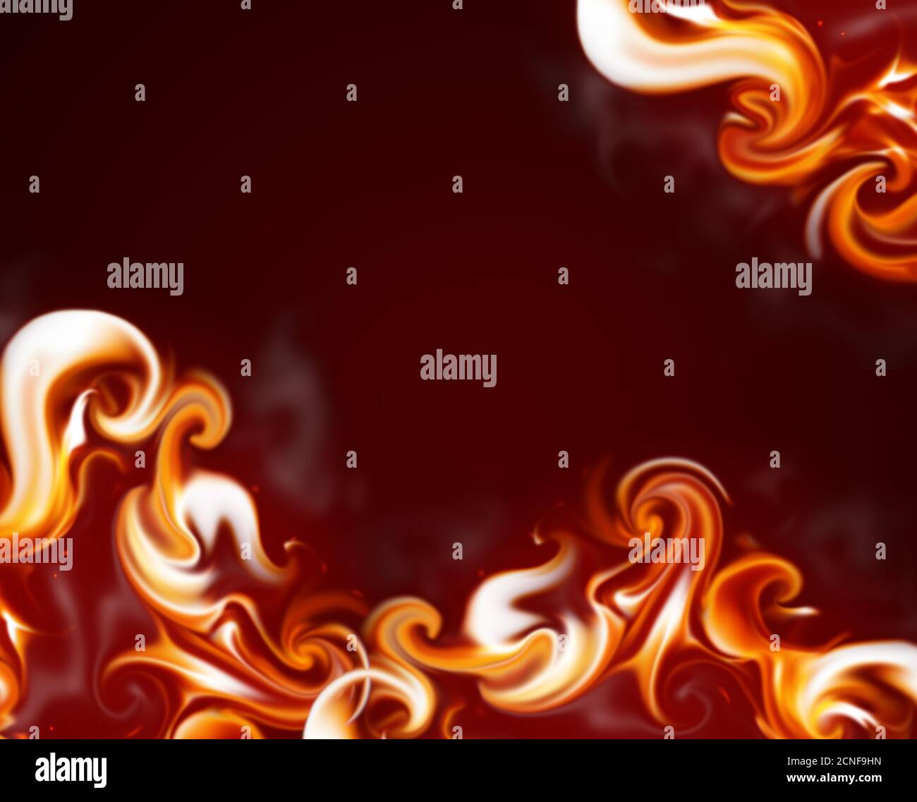 Frame flame pattern hi-res stock photography and images - Alamy