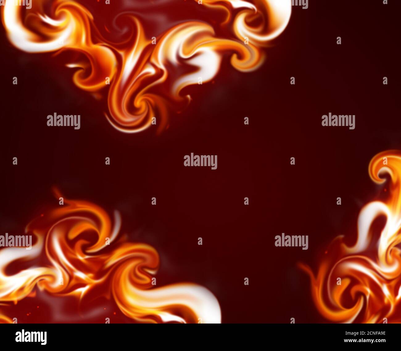 Flame frame hi-res stock photography and images - Alamy