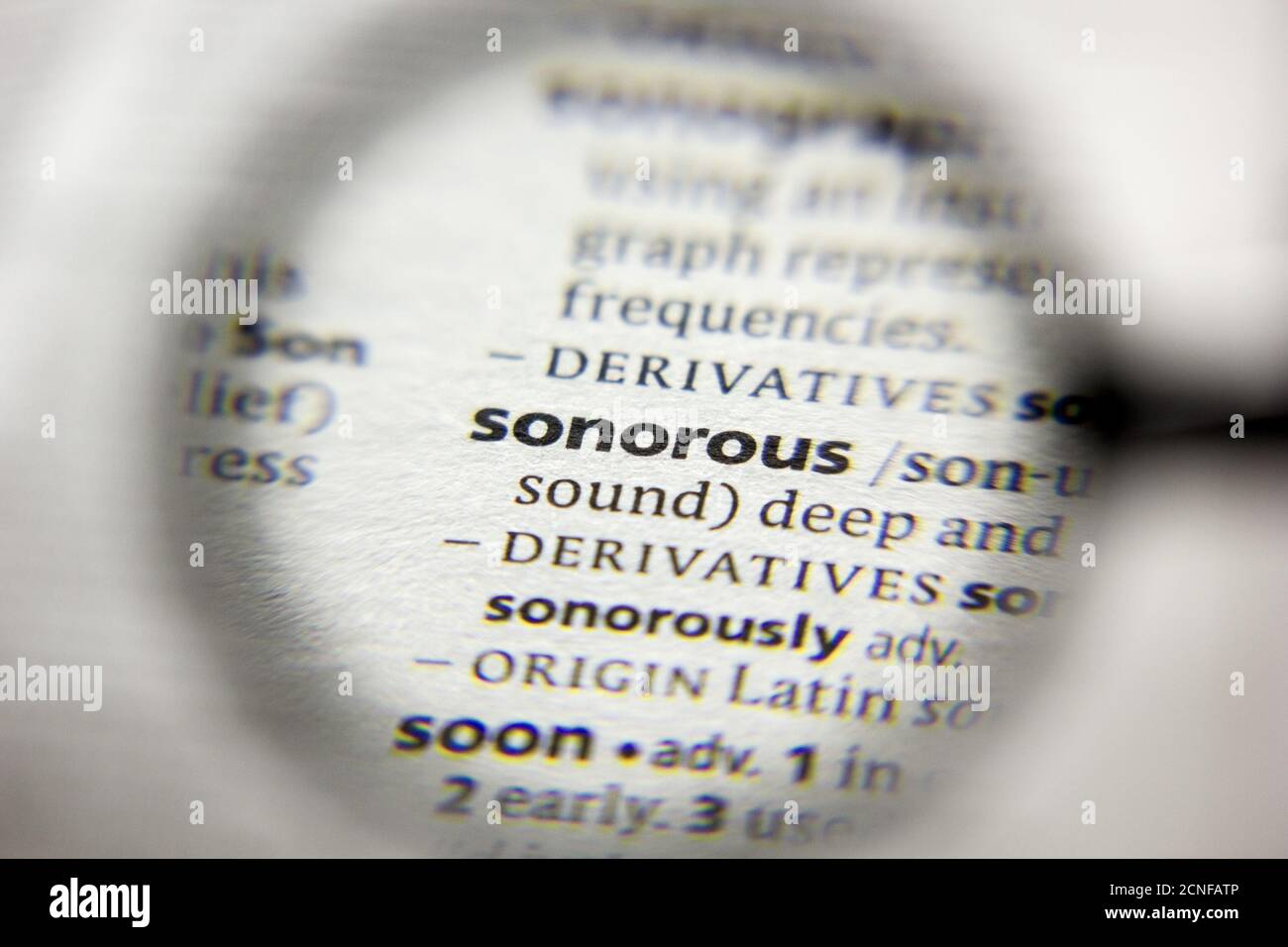 Sonorous hi-res stock photography and images - Alamy