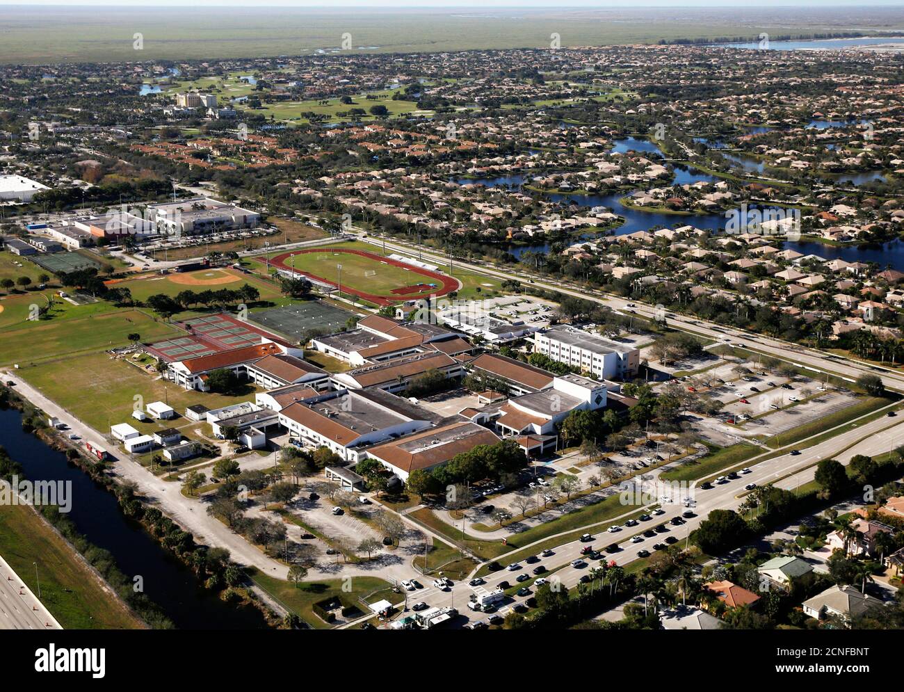 Marjory stoneman douglas aerial hi-res stock photography and images - Alamy