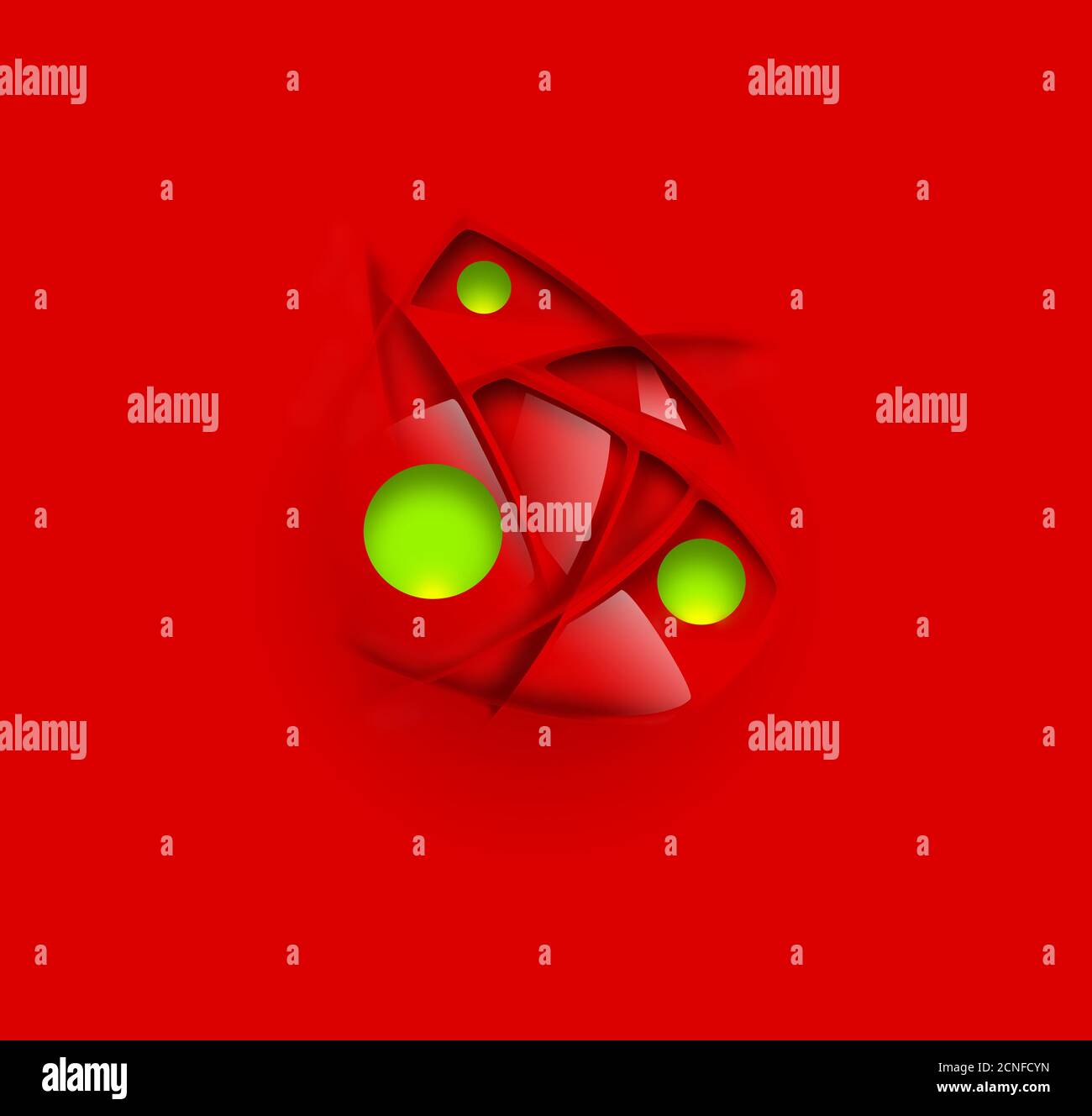 Abstract Christmas Tree Stock Photo Alamy