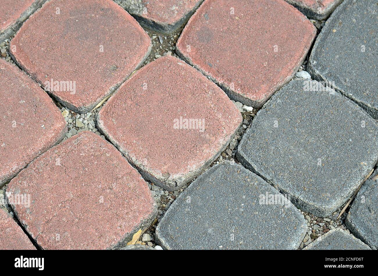 Couture, pattern and texture in pedestrian walking area Stock Photo - Alamy