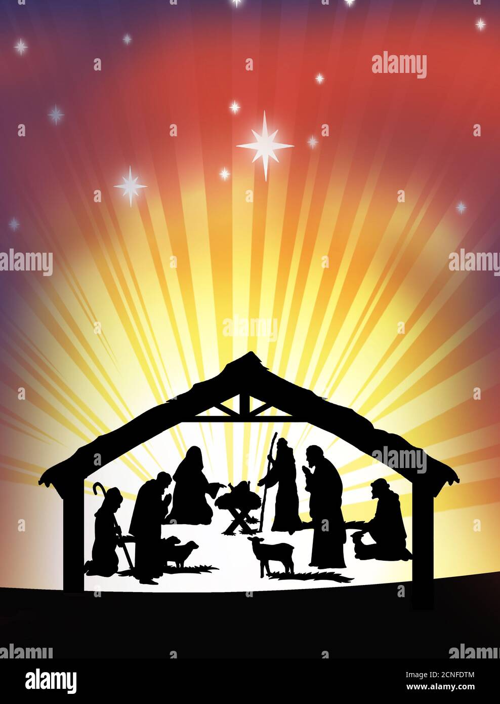 Beach nativity scene hi-res stock photography and images - Alamy