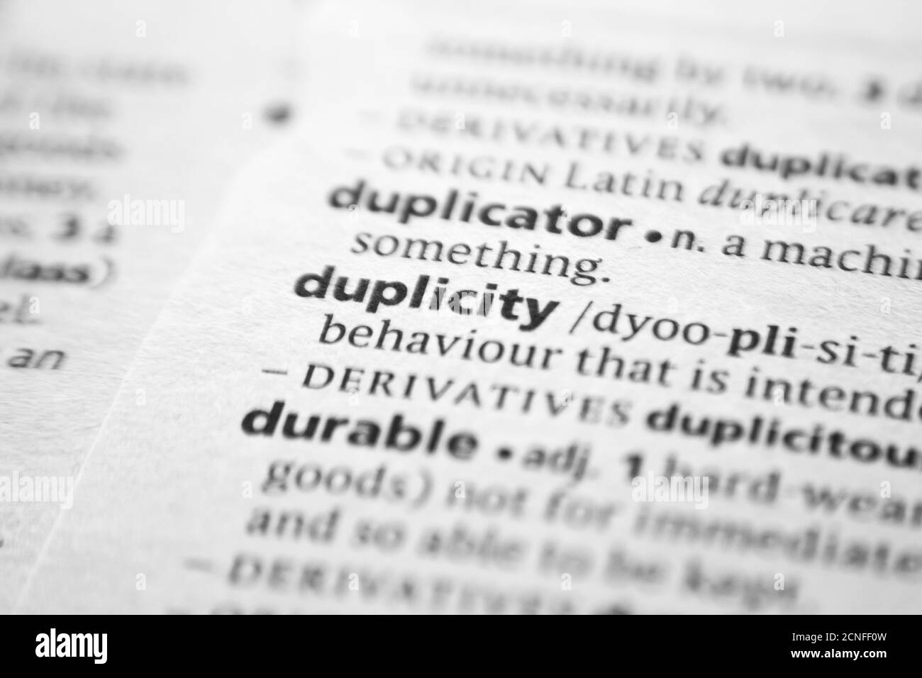 Duplicity High Resolution Stock Photography and Images - Alamy