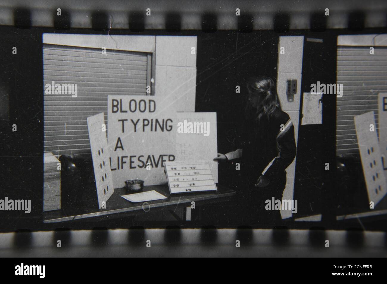 Fine 1970s vintage black and white photography of a grade school ...