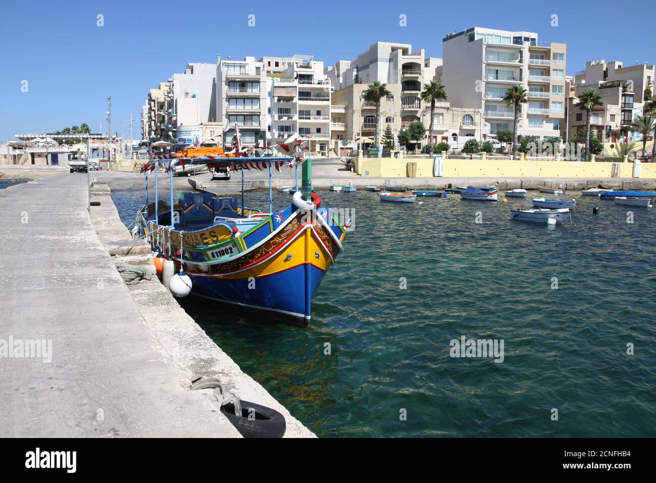 Bugibba harbour malta hi-res stock photography and images - Alamy