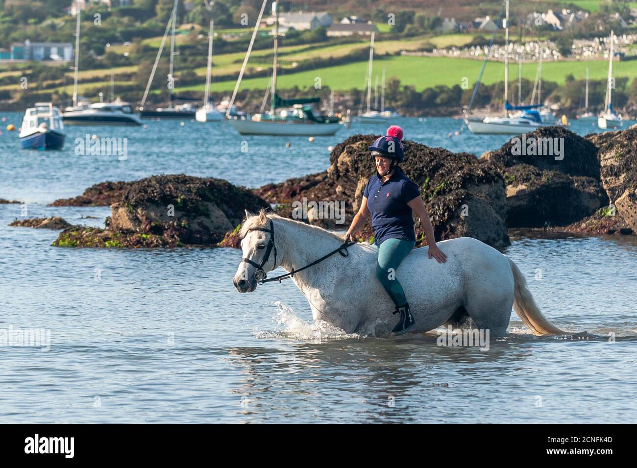 Schull, West Cork, Ireland. 18th Sep, 2020. On a warm and sunny day in ...