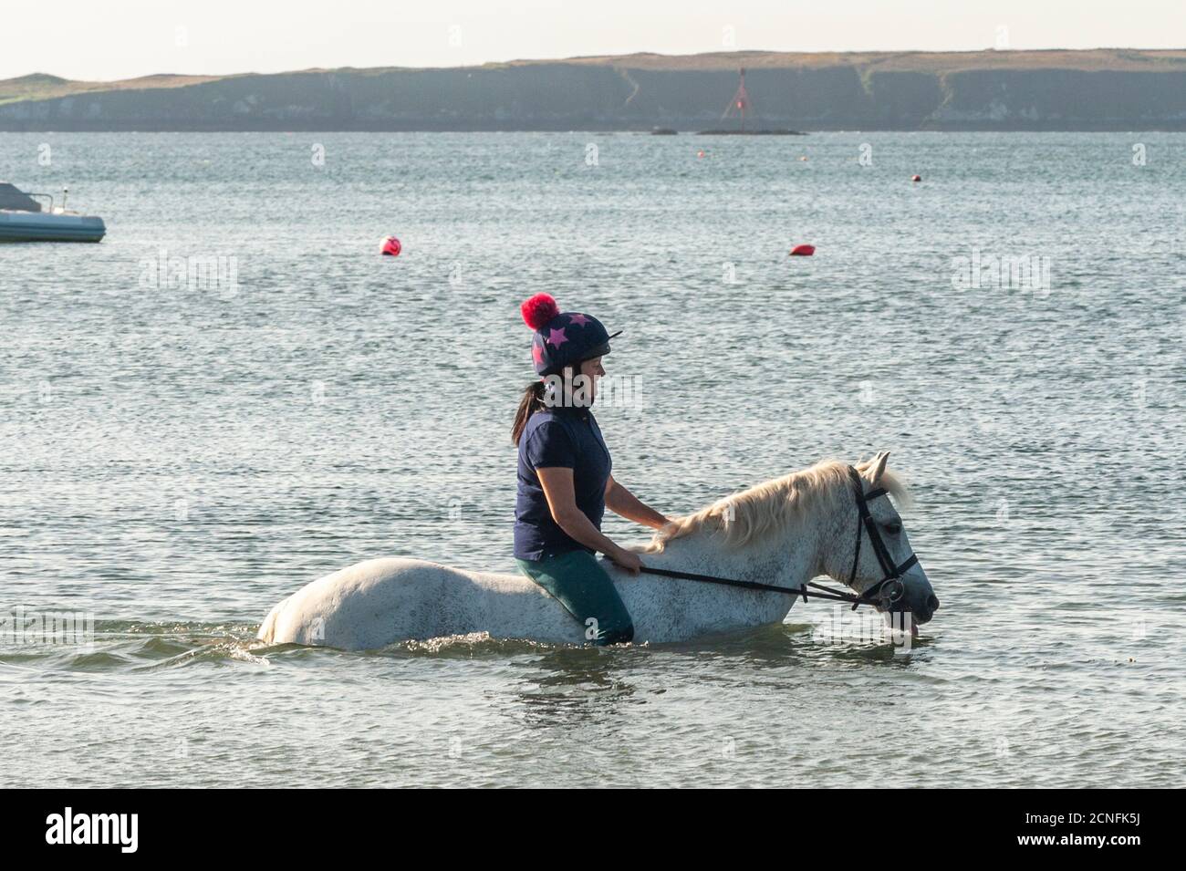 Schull, West Cork, Ireland. 18th Sep, 2020. On a warm and sunny day in ...