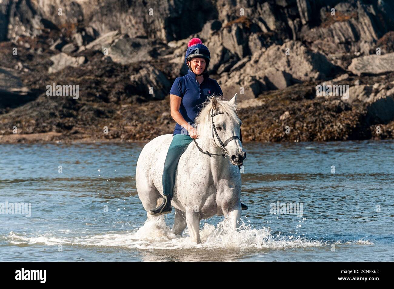 Schull, West Cork, Ireland. 18th Sep, 2020. On a warm and sunny day in ...