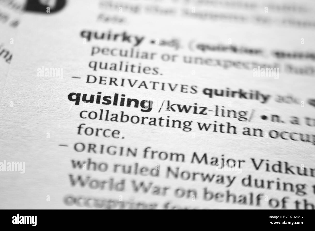 Quisling hi-res stock photography and images - Alamy