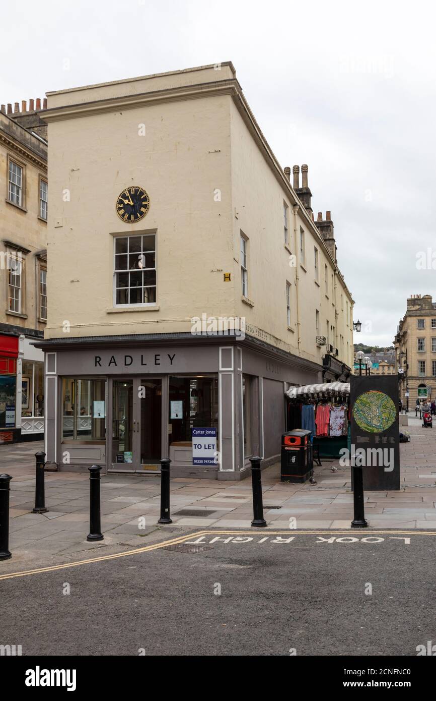 Radley Shop closure in Bath City centre in the wake of Covid 19 and the ...