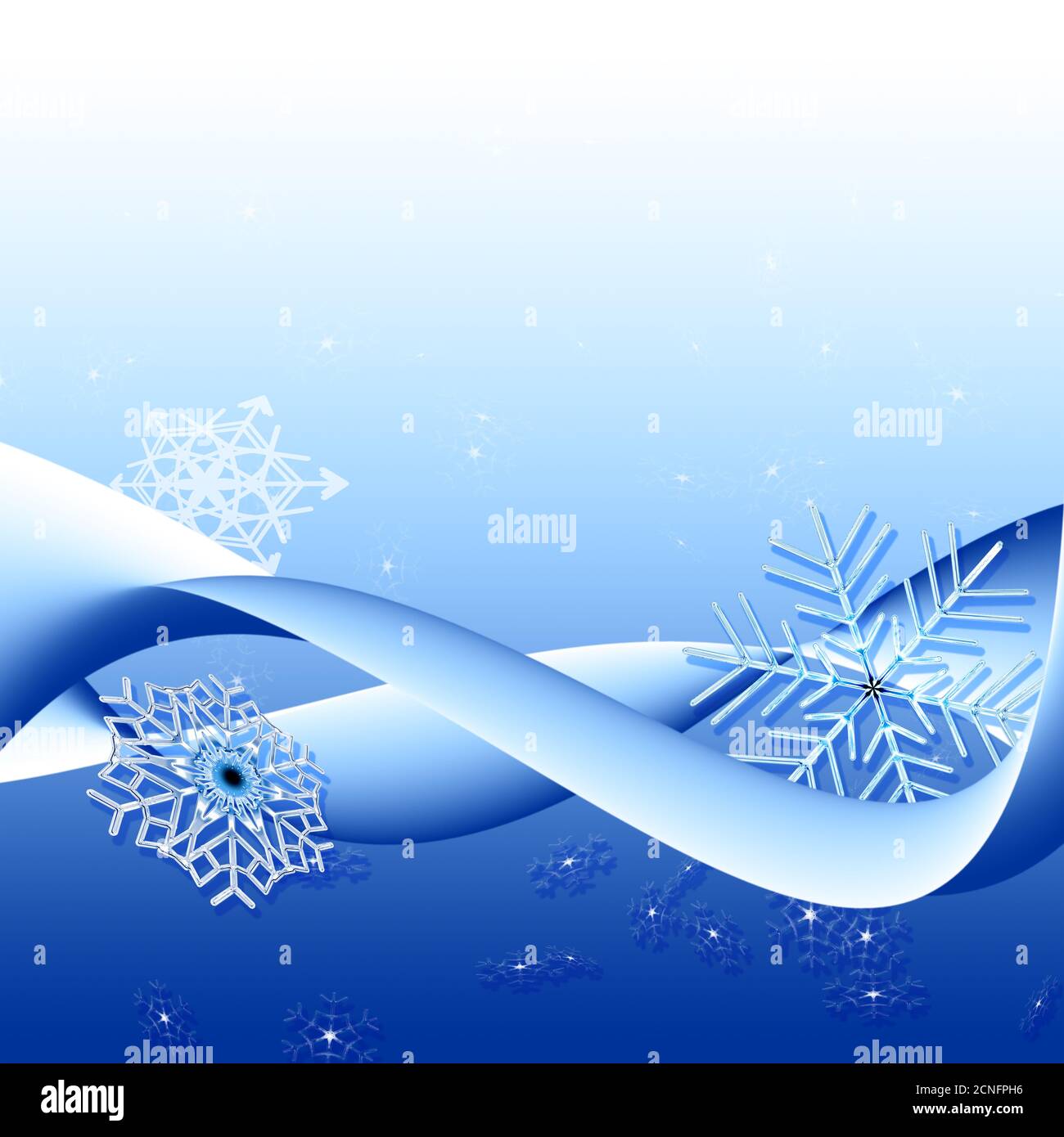 Snowflakes backdrop hi-res stock photography and images - Alamy
