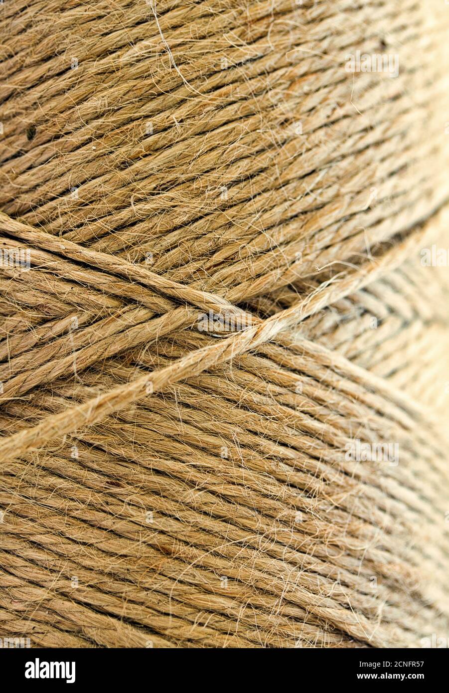 kraft thread close-up Stock Photo - Alamy