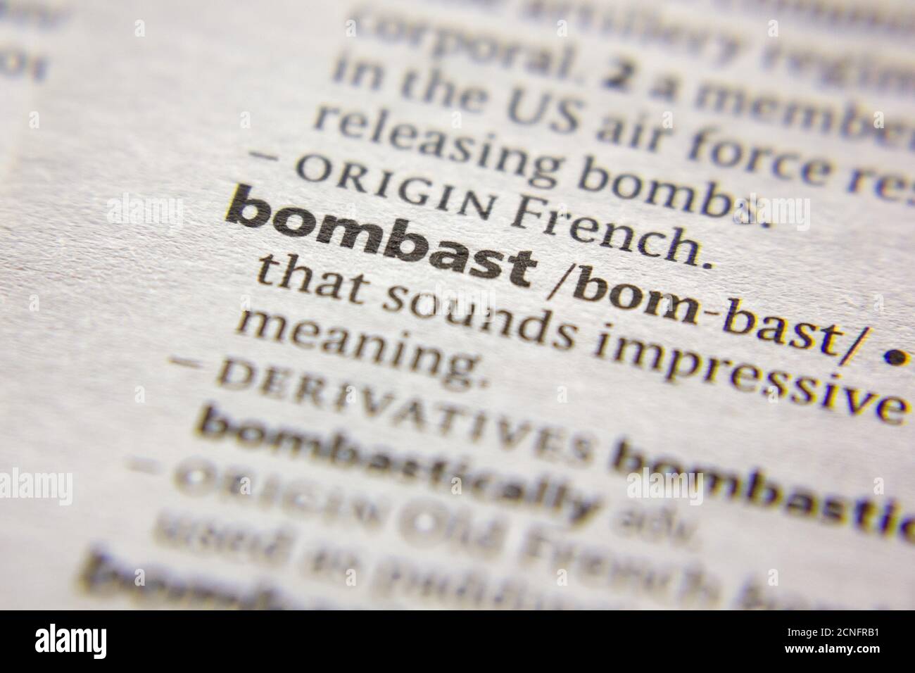 Bombast hi-res stock photography and images - Alamy