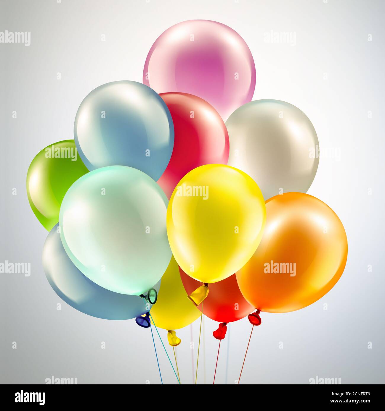 festive background with balloons Stock Photo - Alamy