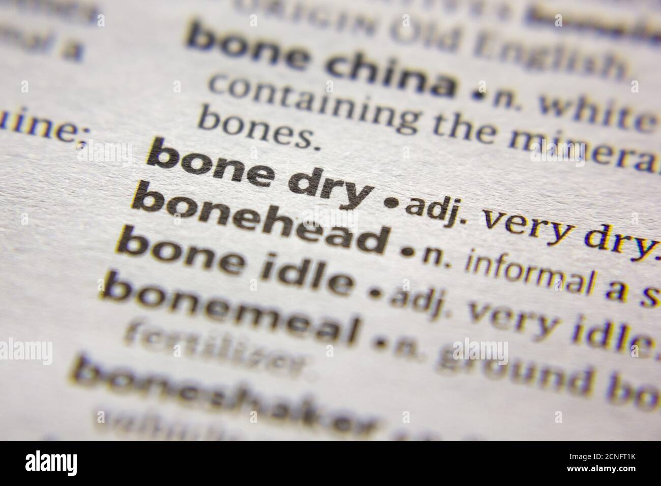 Bone dry phrase hi-res stock photography and images - Alamy