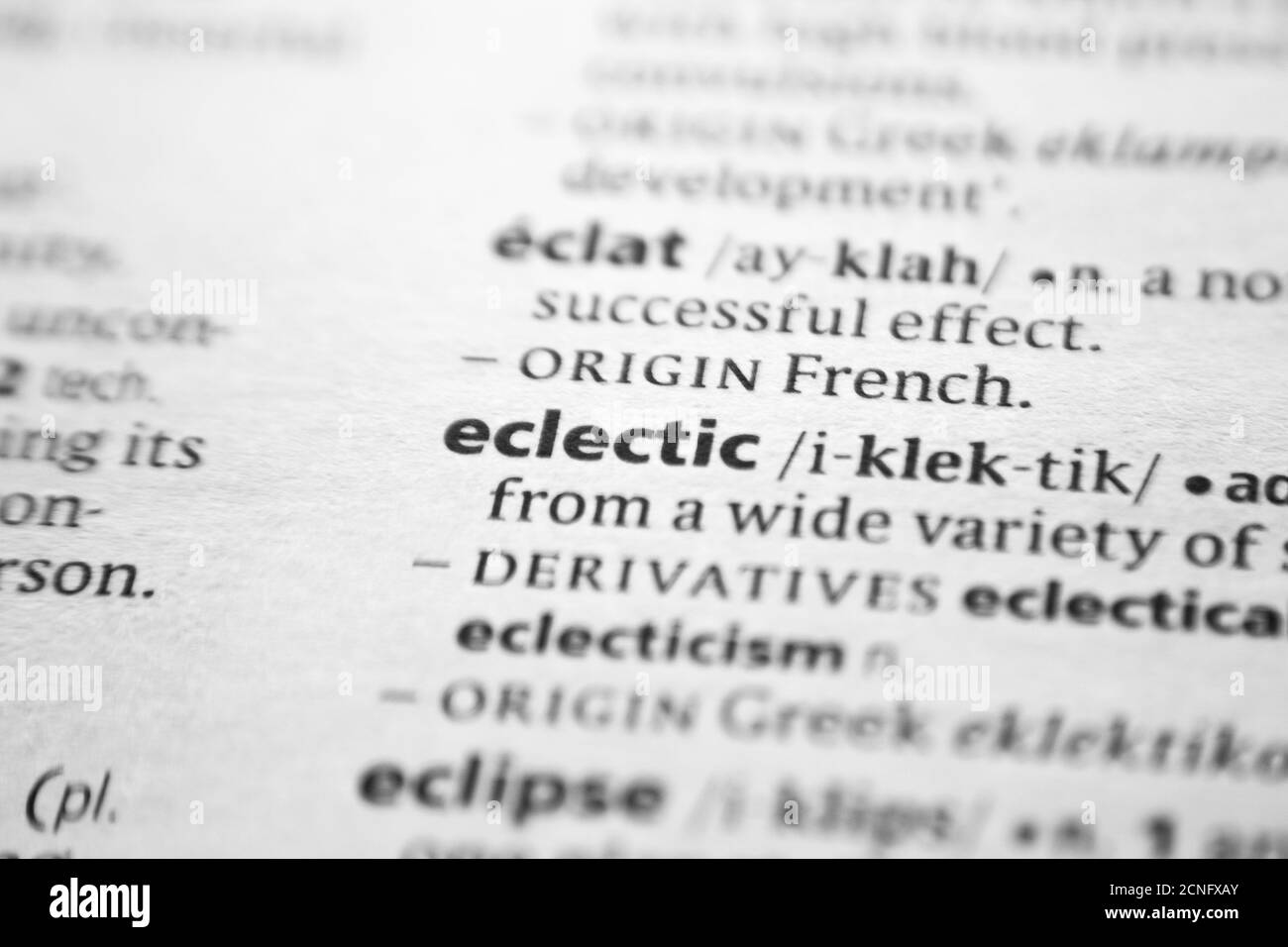 Eclectic Black and White Stock Photos & Images - Alamy