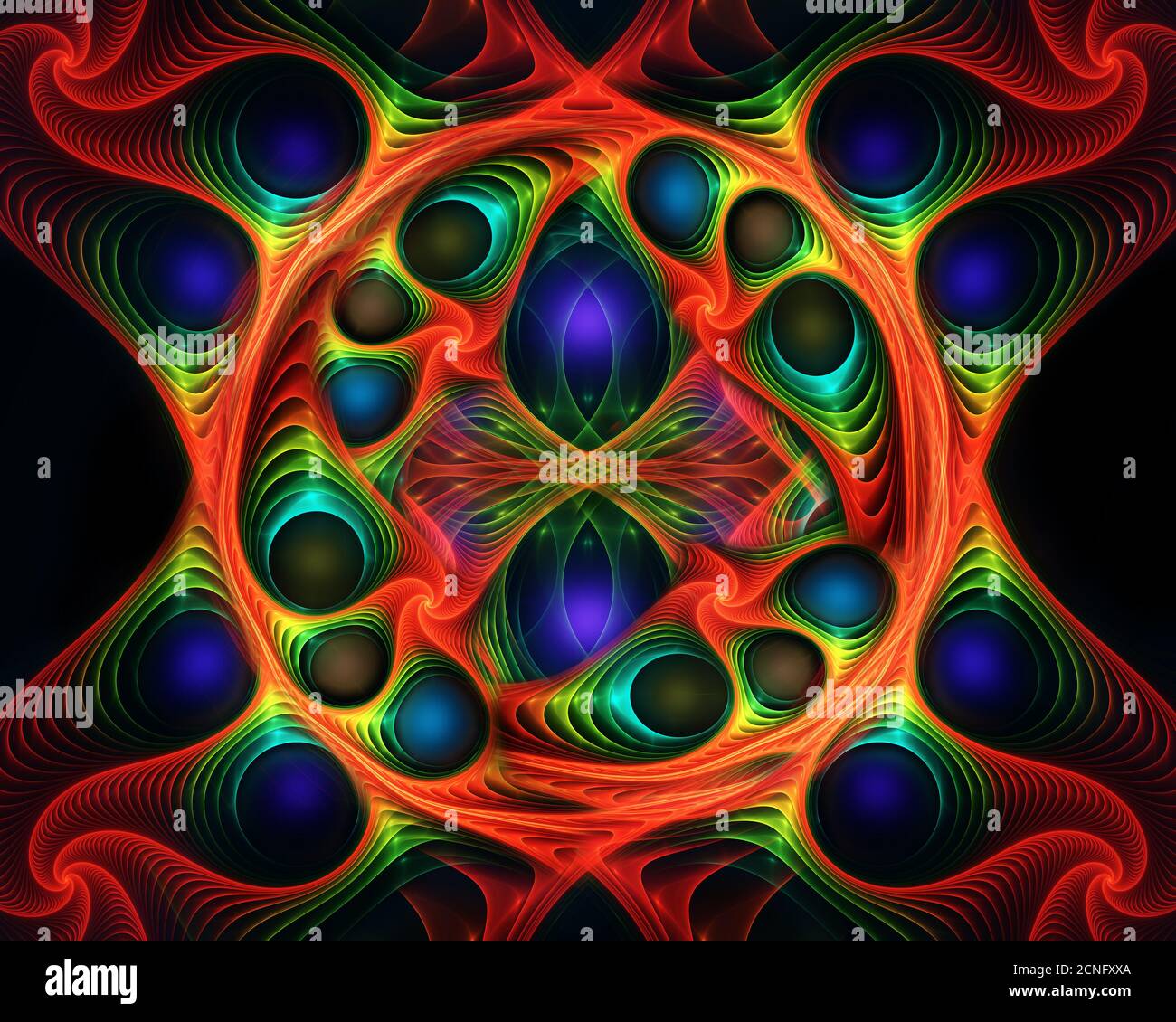 Abstract fractal background Stock Photo - Alamy