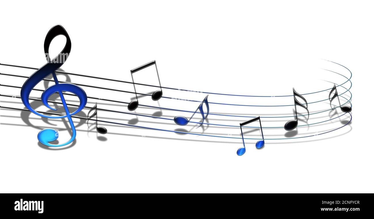 Music Note Painting High Resolution Stock Photography and Images - Alamy