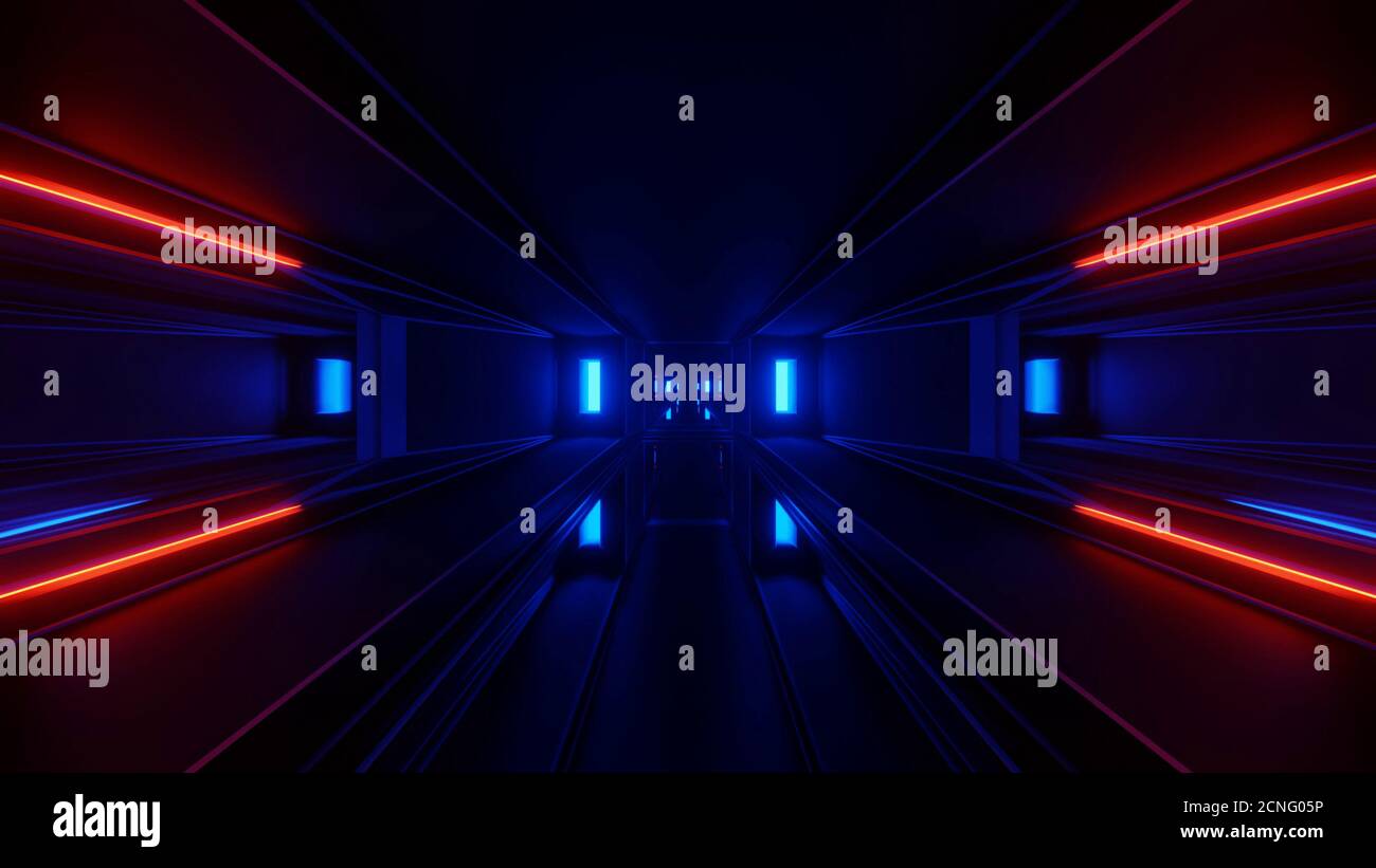 Interdimensional Light Emitting Threshold 4k uhd 3d illustration ...