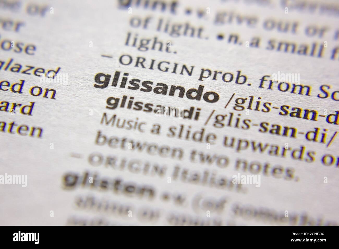 Glissando hi-res stock photography and images - Alamy