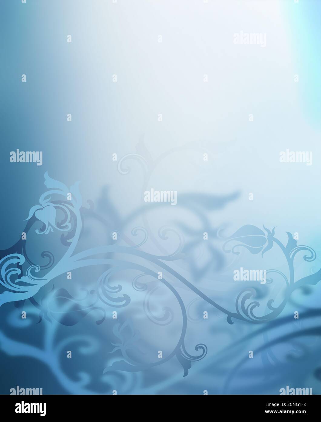 Ornate floral wallpaper hi-res stock photography and images - Alamy