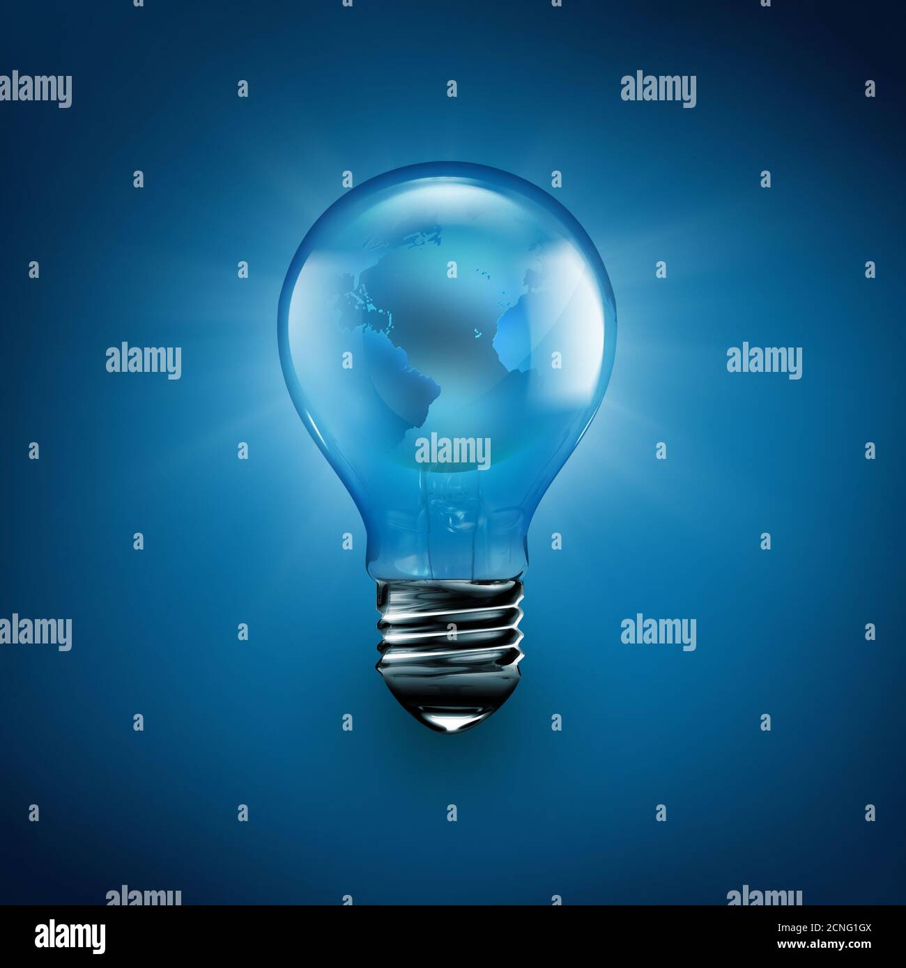 World planet earth inside glass hi-res stock photography and images - Alamy