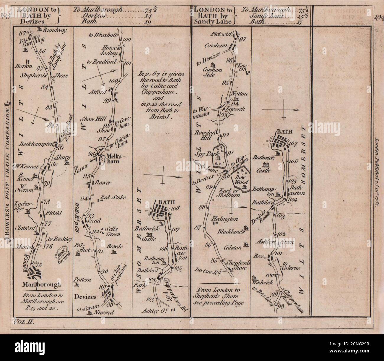 Melksham map hi-res stock photography and images - Alamy