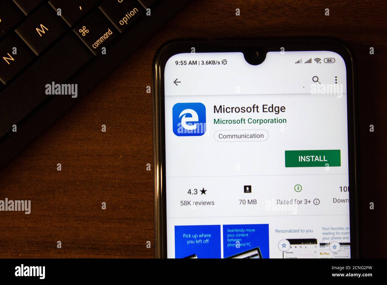 Microsoft edge symbol hi-res stock photography and images - Alamy