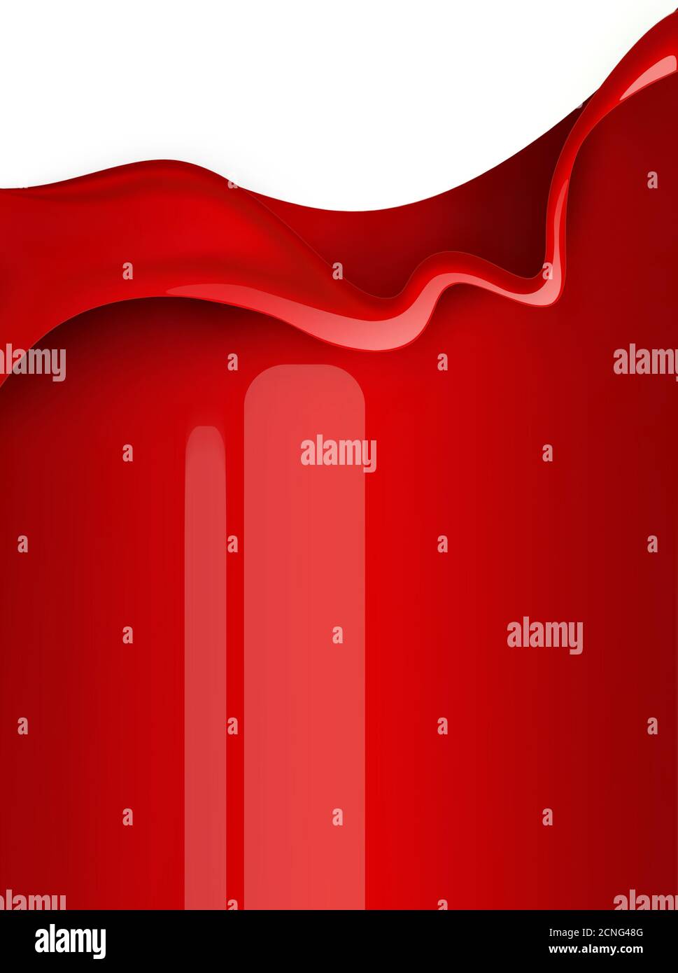 red paint wave Stock Photo - Alamy