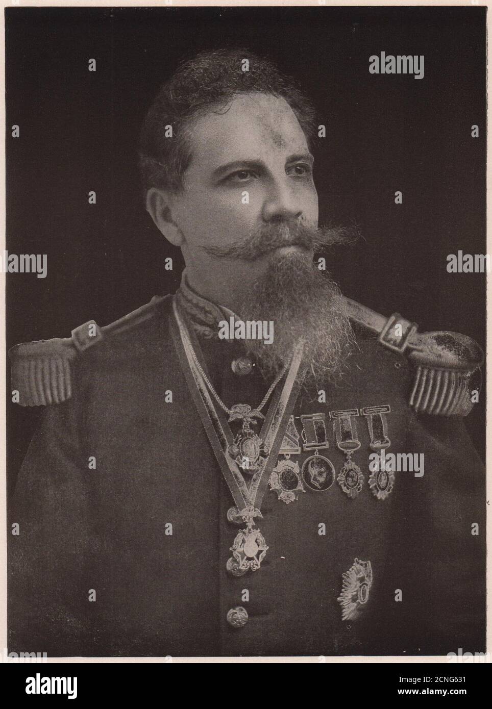 General Bernardo Reyes. Mexico 1903 old antique vintage print picture ...
