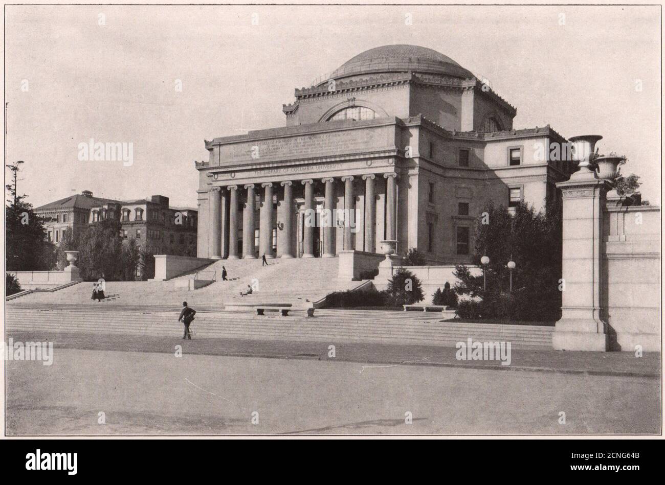 Columbia University: Library Building. New York. Low Memorial Library ...