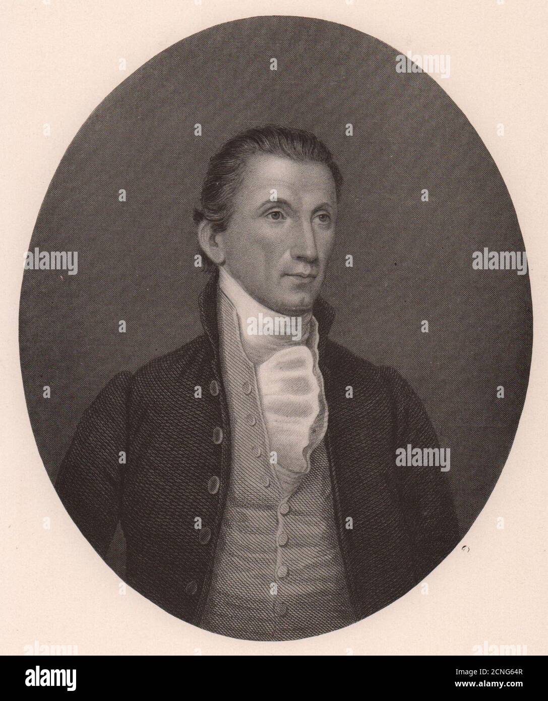 Us president james monroe hi-res stock photography and images - Alamy