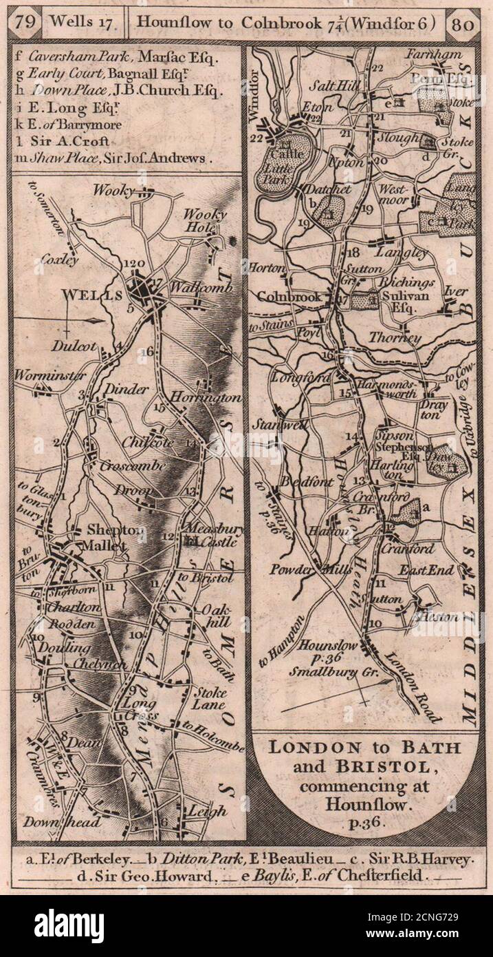 Map of slough hi-res stock photography and images - Alamy